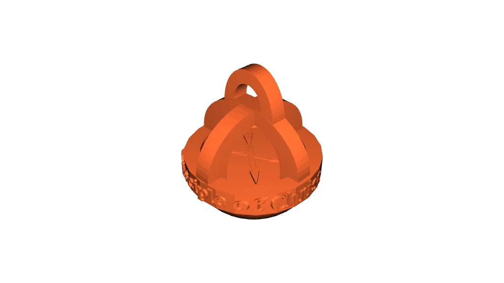 Liahona Keychain by Nathan morris | Download free STL model ...