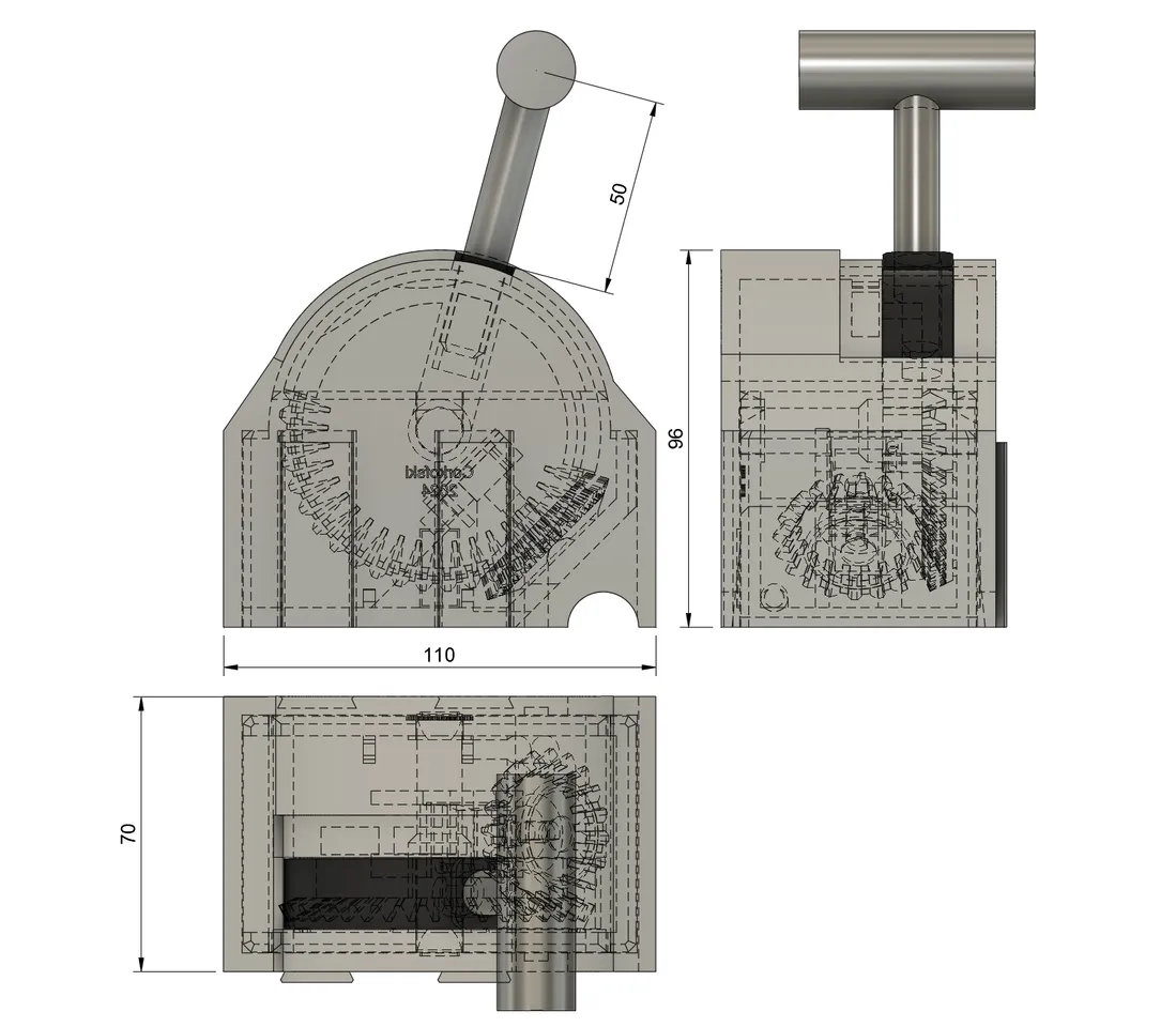 Big Lever by Corkofski | Download free STL model | Printables.com