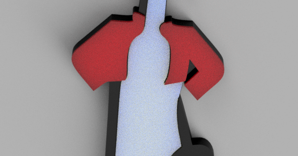 Tio Pepe Keychain by Jesús Romojaro de León | Download free STL model ...