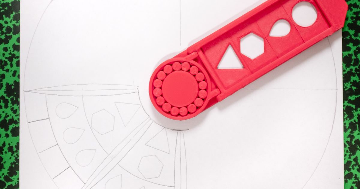 Mandala Drawing Tool (V1) by Esdee | Download free STL model ...