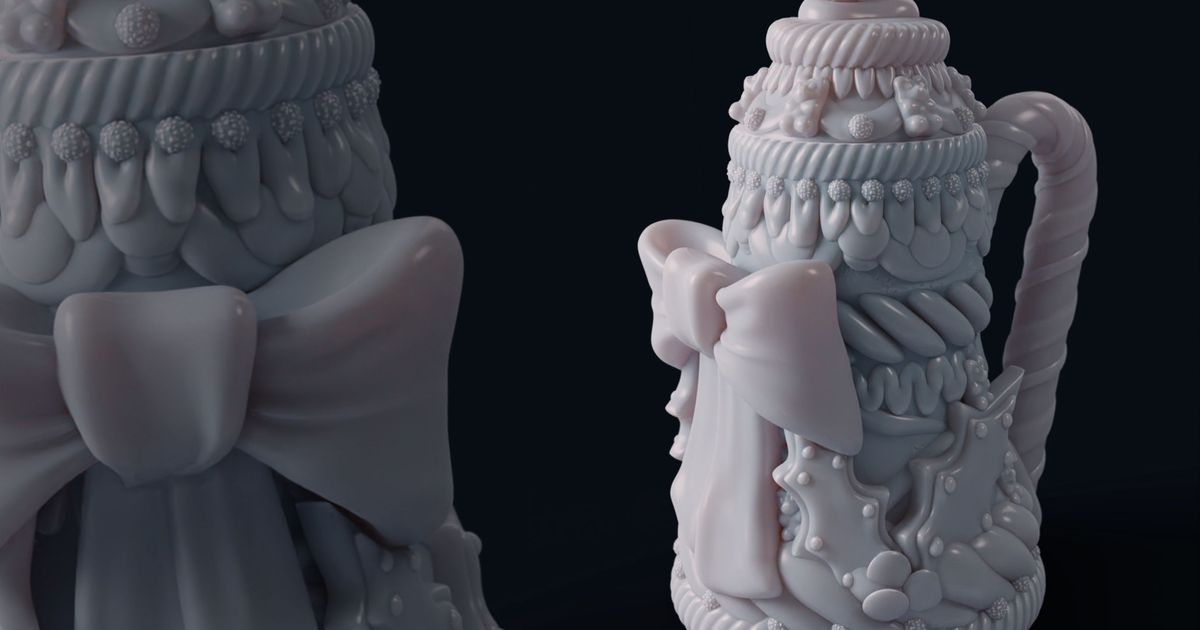 Gingerbread Mug - Mythic Mugs by Ars Moriendi 3D | Download free STL ...