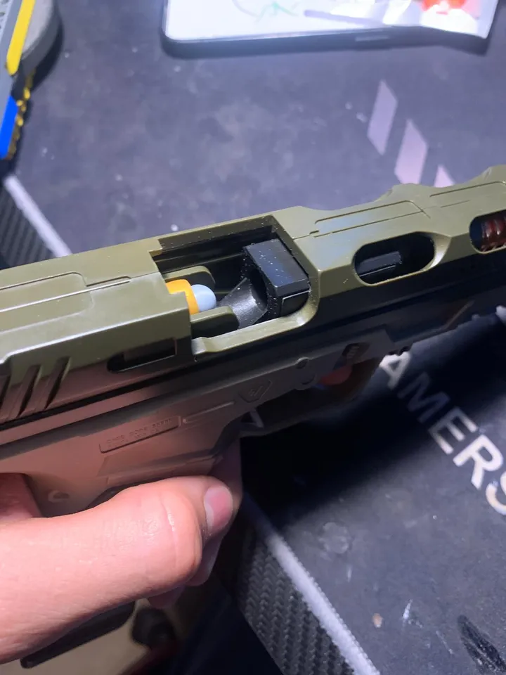 Toy gun bullet round/sharp by Creative_builds | Download free STL model ...