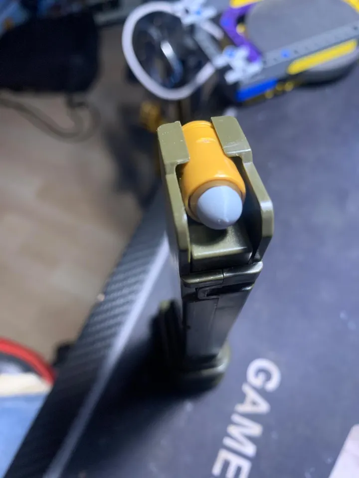 Toy gun bullet round/sharp by Creative_builds | Download free STL model ...