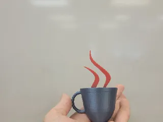 Java Logo by Victor Gusev | Download free STL model | Printables.com