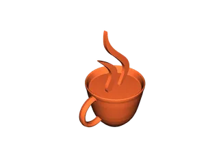 Java Logo by Victor Gusev | Download free STL model | Printables.com