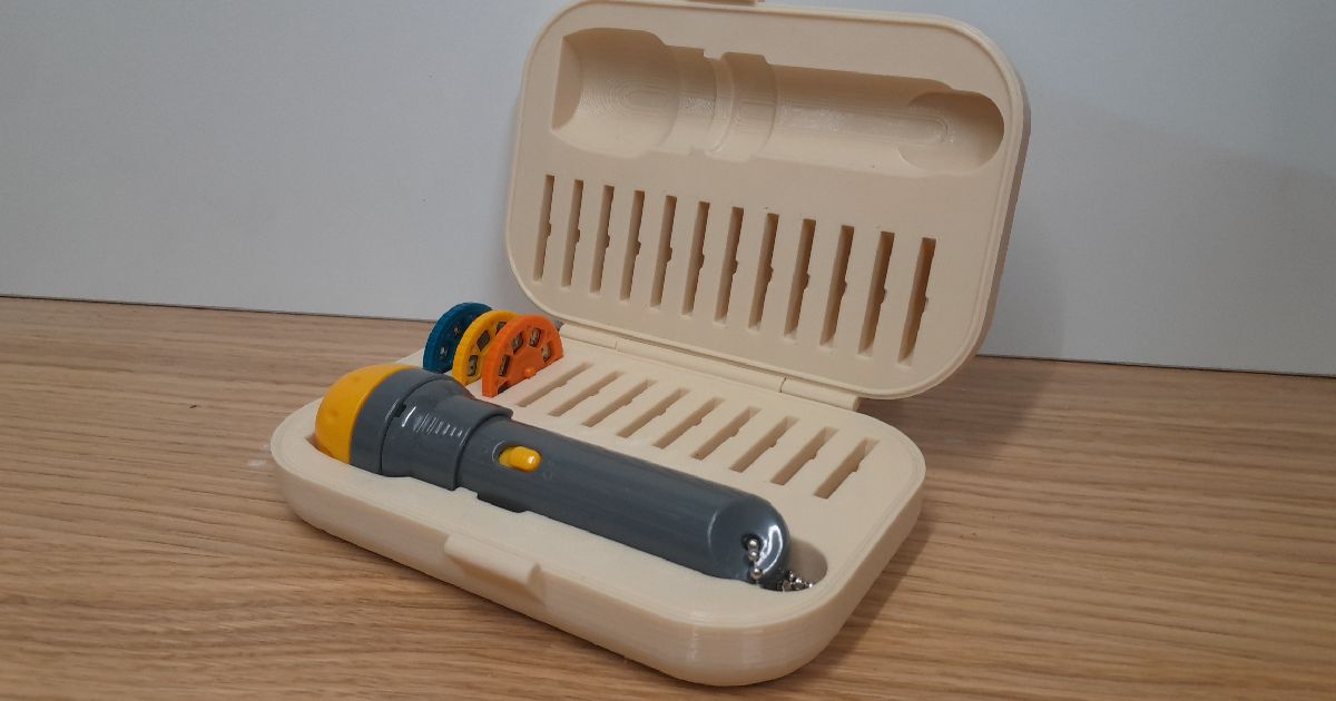 Moulin Roty - Story Lamp Case by Clem 3DVO | Download free STL model ...