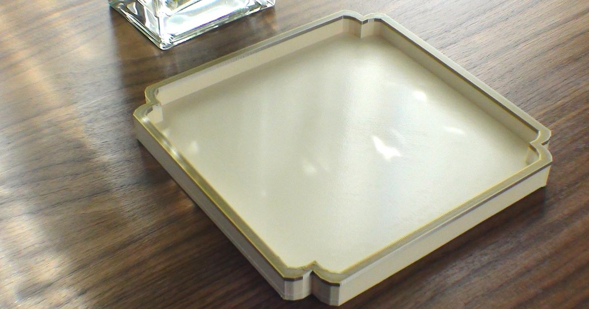 Round Corners Tray by cSandra | Download free STL model | Printables.com