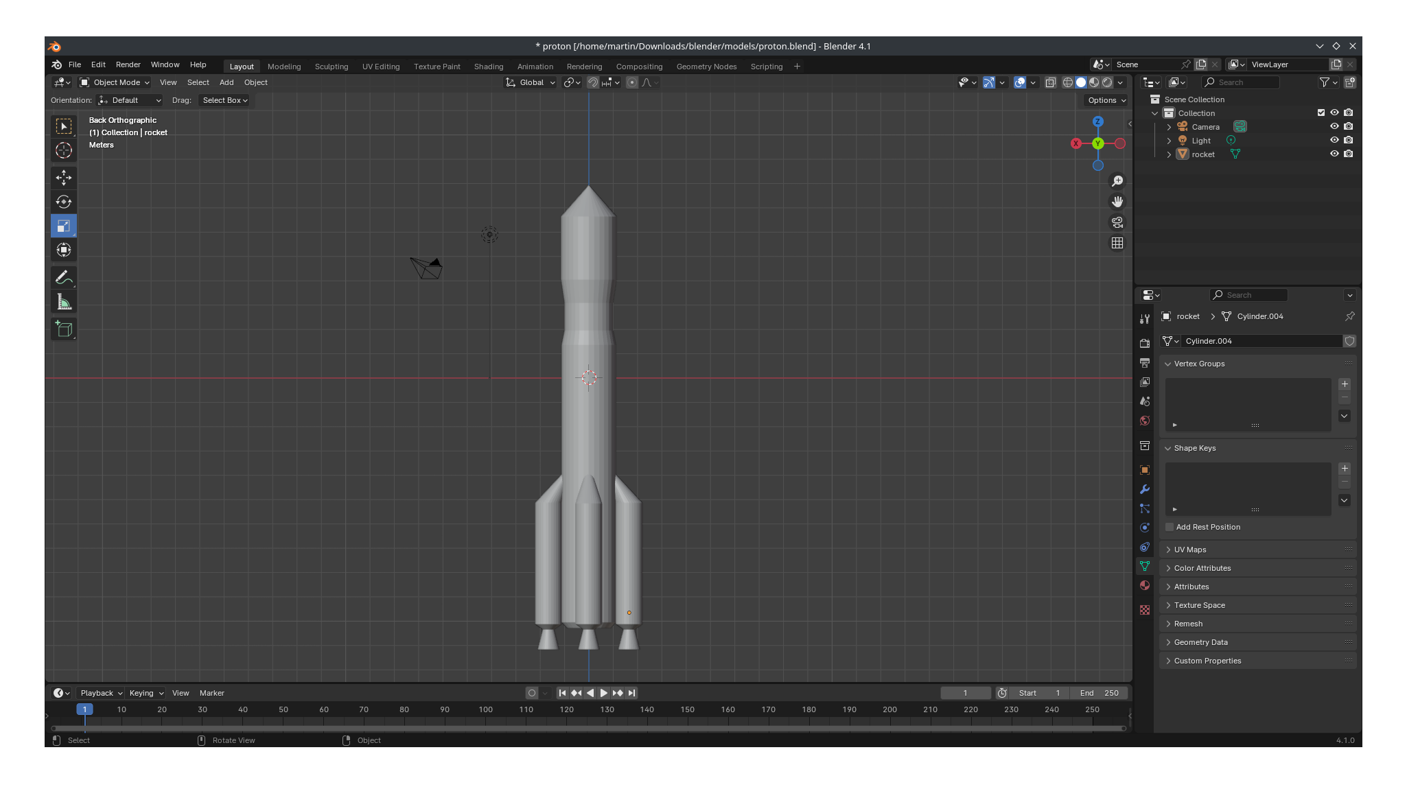 Proton rocket by schrodcat | Download free STL model | Printables.com