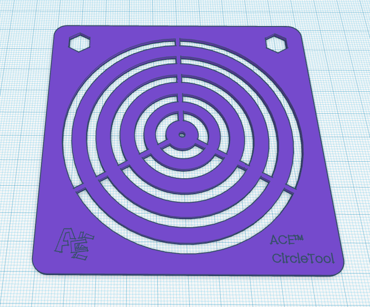 ACE Circle tool large with extra ring by AshBro_278 | Download free STL ...
