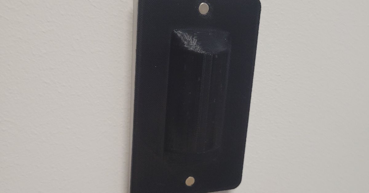 Motion Sensor Switch Cover by AF7V | Download free STL model ...