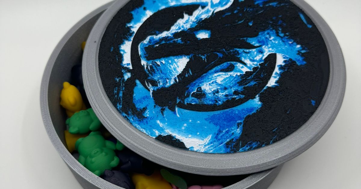 HueForge Display Container- Cylinder by Creatrix_Britt | Download free ...