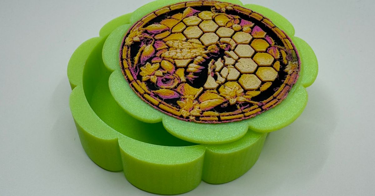 HueForge Display Container- Flower by Creatrix_Britt | Download free ...