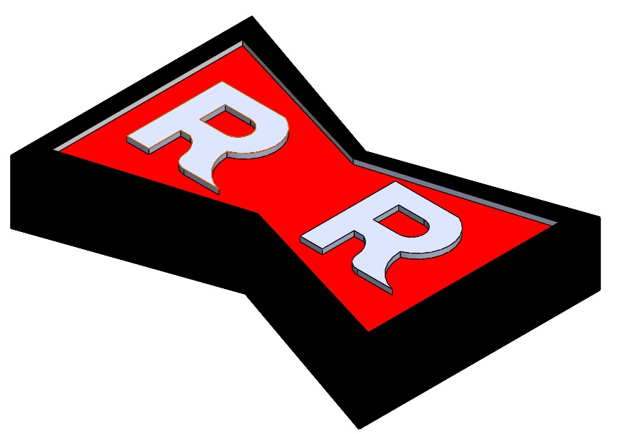 INSIGNIA DE LA PATRULLA ROJA by 3D WILLIE | Download free STL model ...