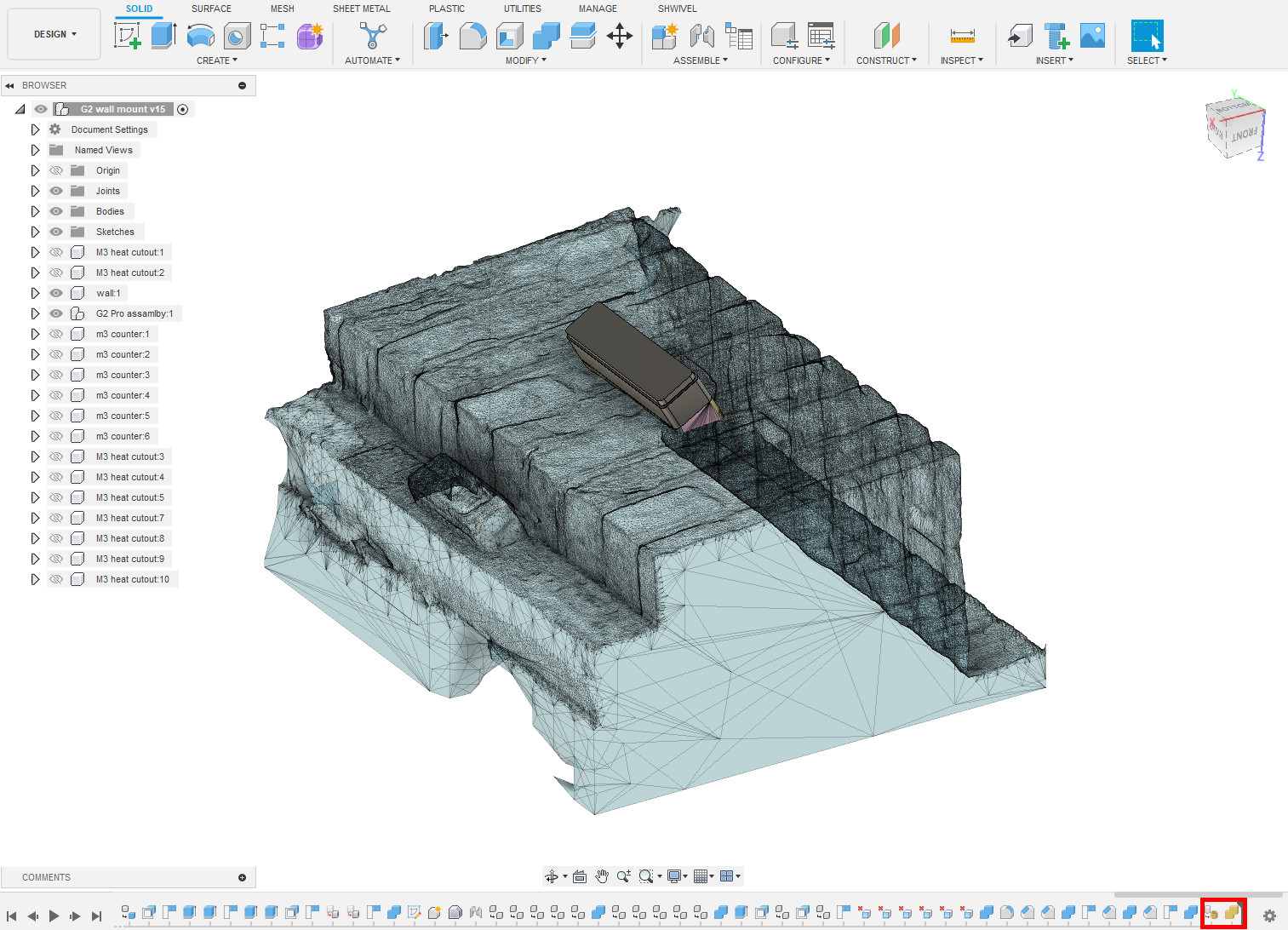 G2 Reader Pro Angle Mount by Anthony Pijl | Download free STL model ...