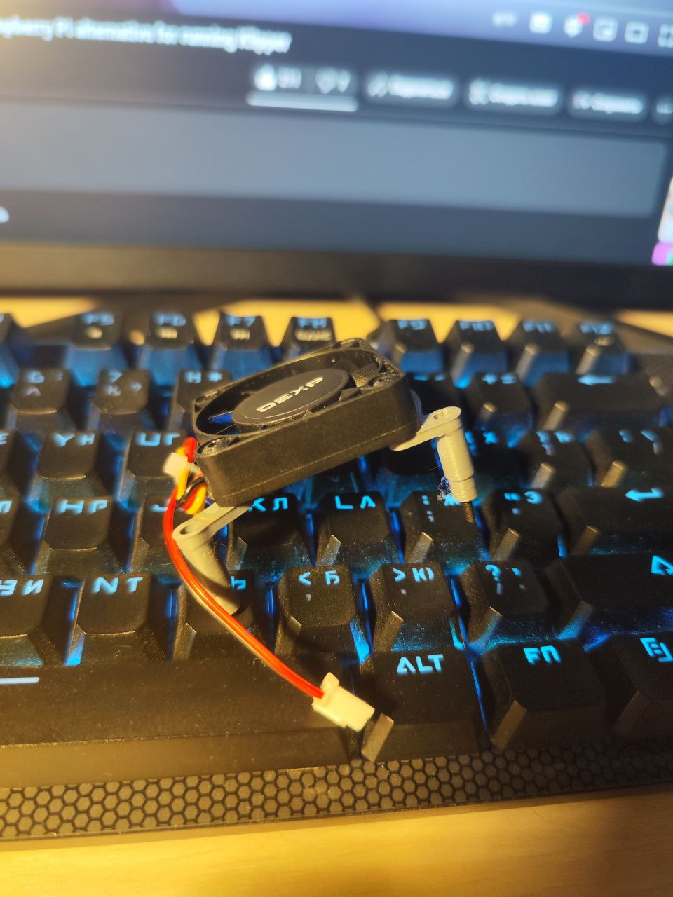 BTT Pi V1.2 40mm Fan Holder(Remixe) por rUsK | Descargar modelo STL ...