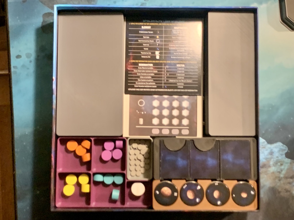 Cosmogenesis Organizer/Insert by silfire | Download free STL model ...