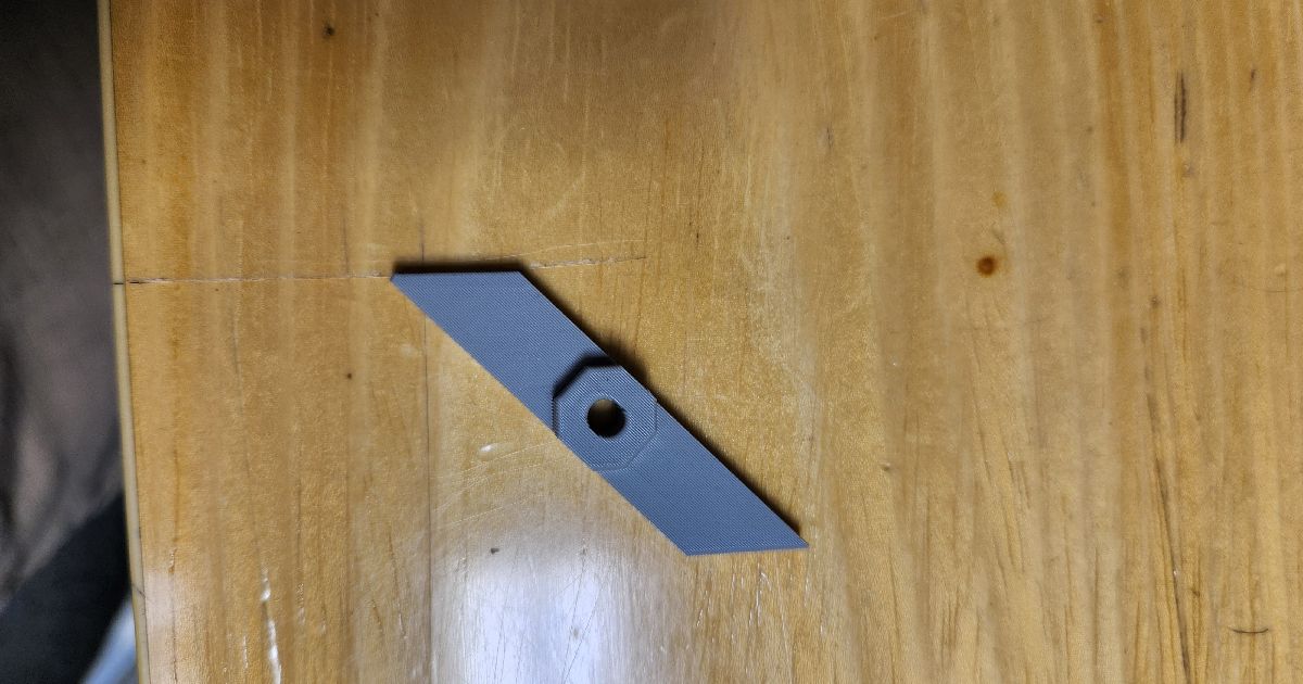 * Updated* T Nut for cubicle slat wall / slat rail by 99_Zulu ...