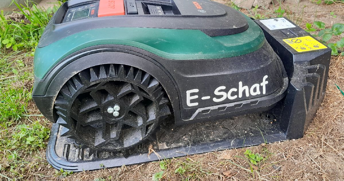 Bosch Indego S500 rear wheels -remixed- by saeckel | Download free STL model | Printables.com