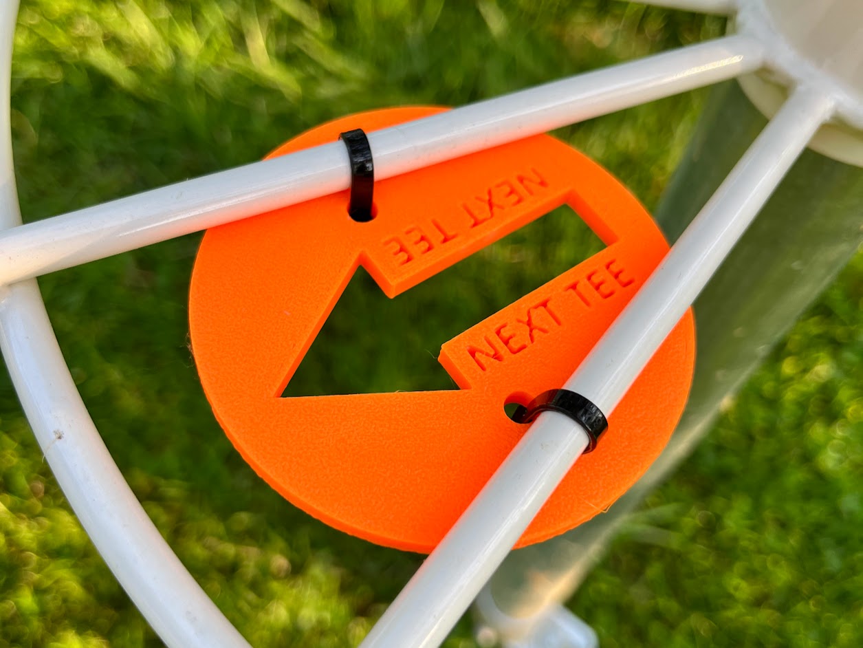 Disc Golf Basket Next Tee Sign por Ragudy Creations | Descargar modelo ...