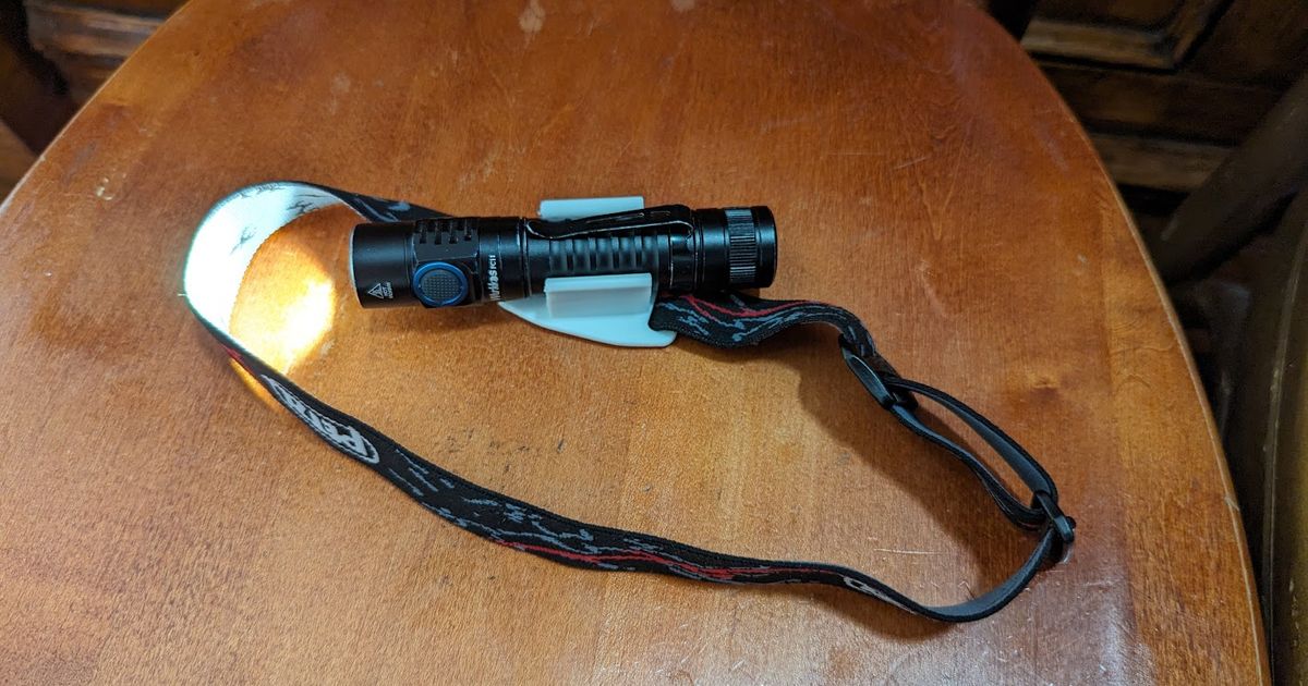 Wurkkos FC11 Headlamp Clip (for Petzl Tikka) by Nelson | Download free ...