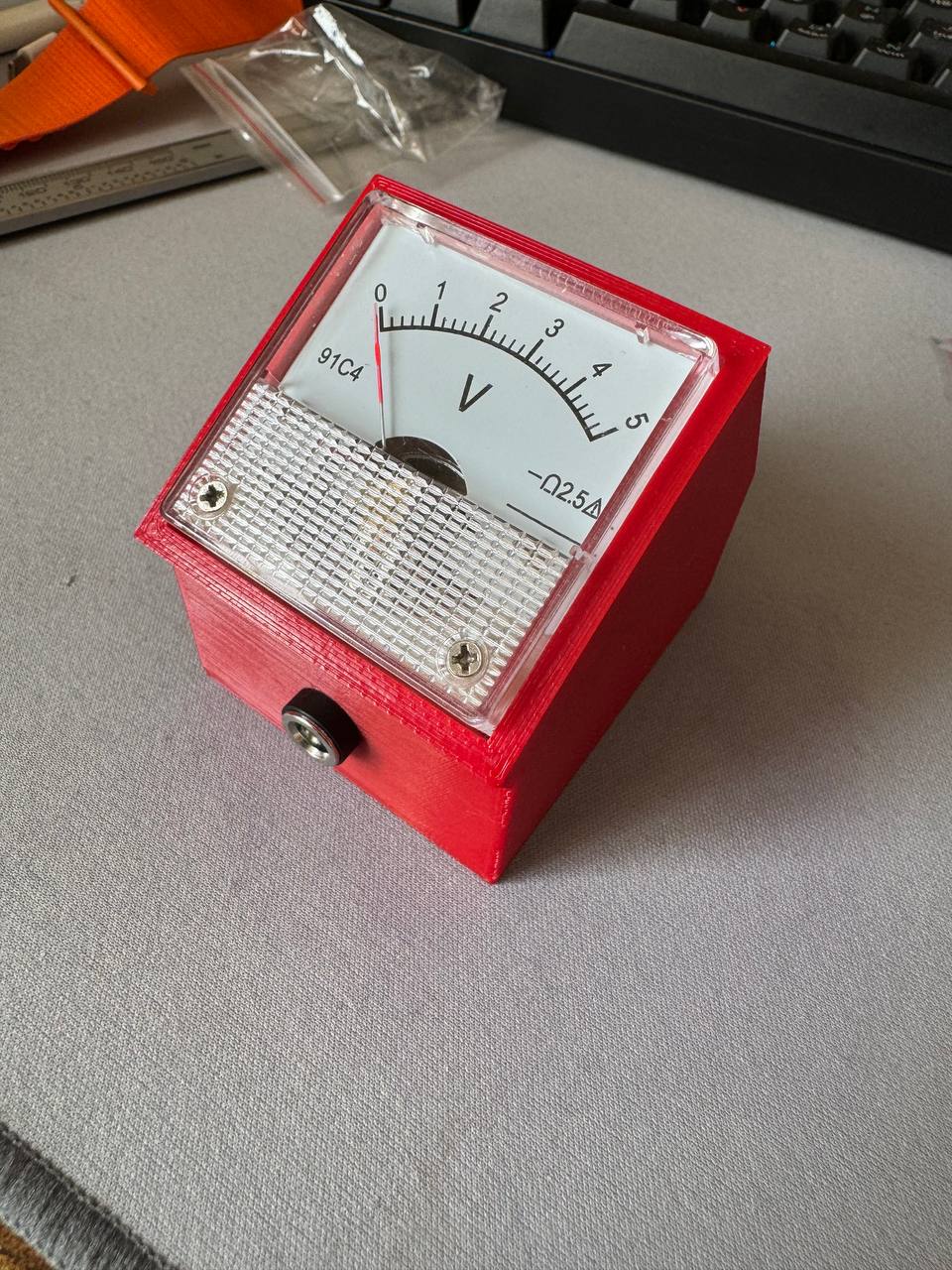 Analog Voltmeter/Ampermeter case 91c4 by Dmytro Zaitsev | Download free ...