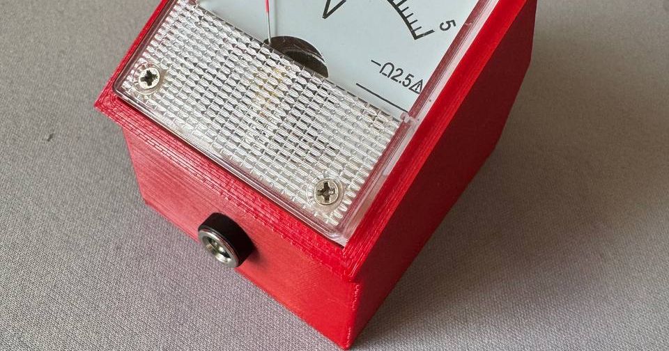 Analog Voltmeter Ampermeter Case 91c4 By Dmytro Zaitsev Download Free