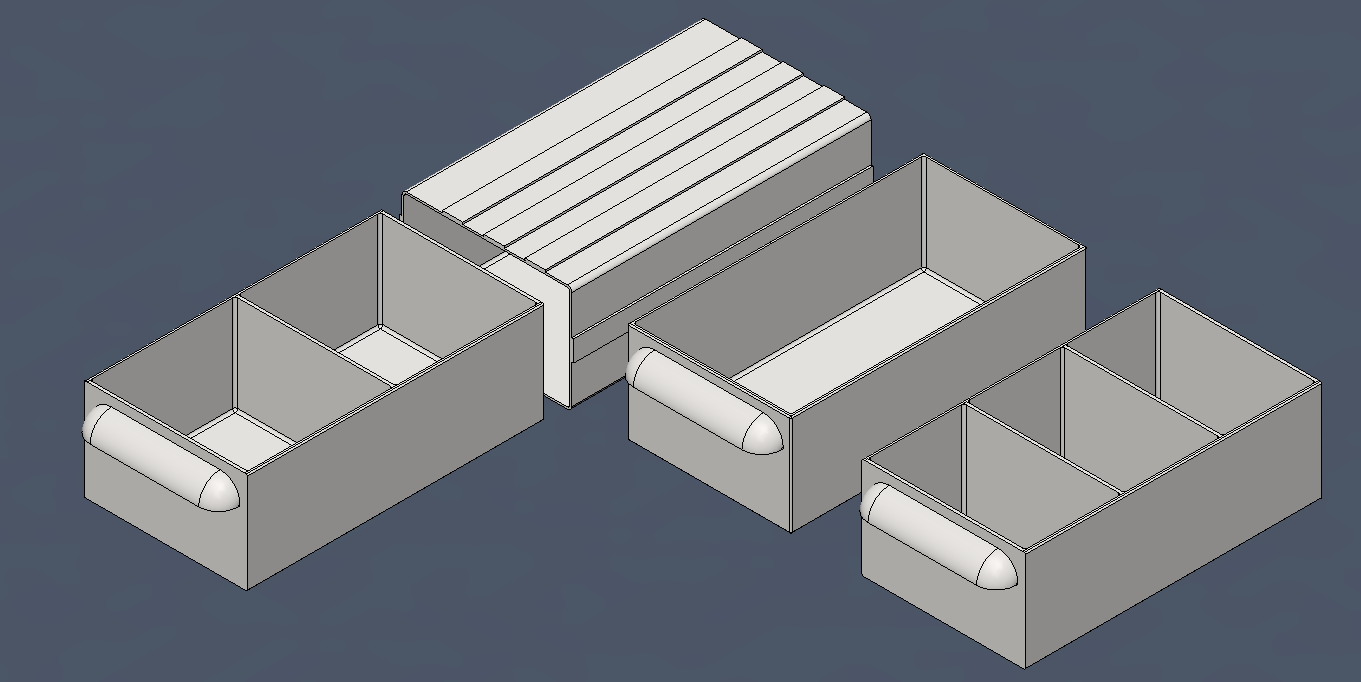 Modular Drawer System by jattie | Download free STL model | Printables.com