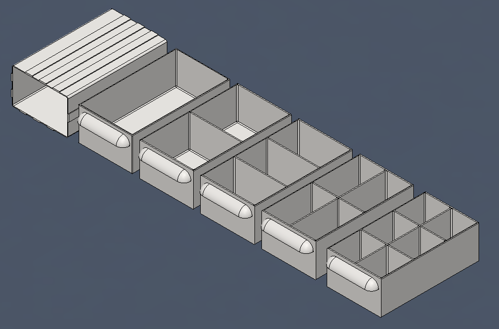 Modular Drawer System by jattie | Download free STL model | Printables.com