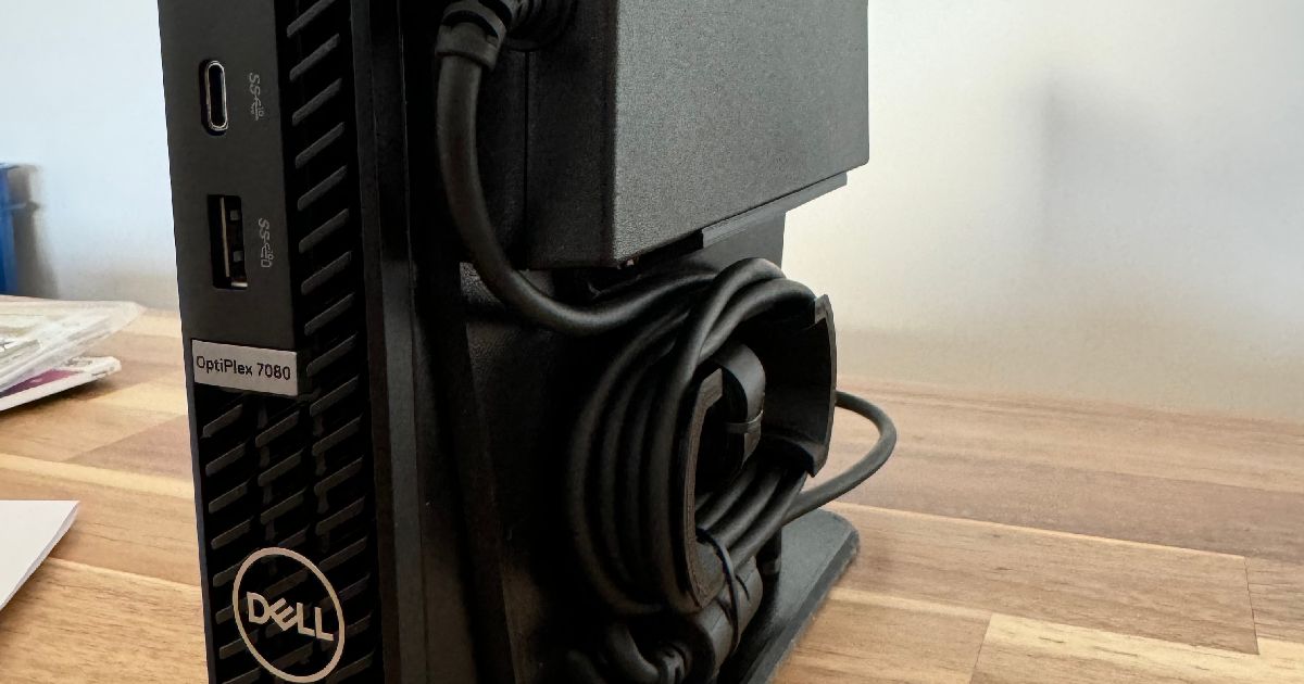 Dell OptiPlex Micro Stand (with PSU Holder) by kevsparky | Download ...