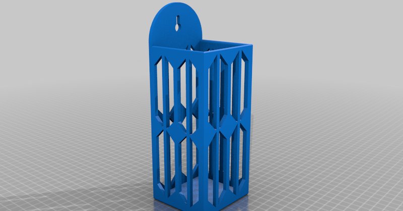 Wall Mounted Drumstick Holder by Silver Harmony Studios | Download free STL model | Printables.com