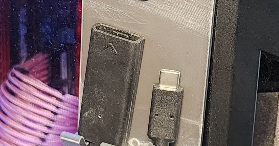 PC Case Mounted Wire Holder by Silver Harmony Studios | Download free STL model | Printables.com