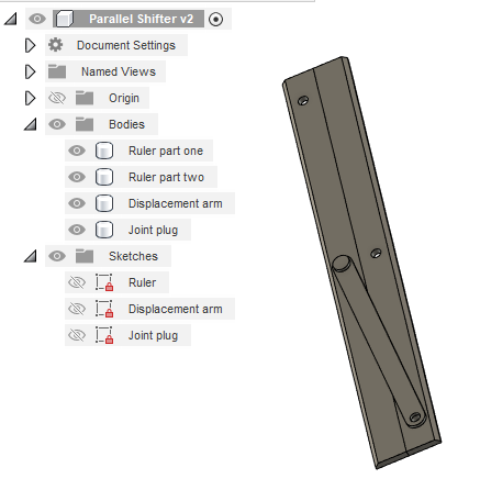 Parallel Shifter by Palwador | Download free STL model | Printables.com