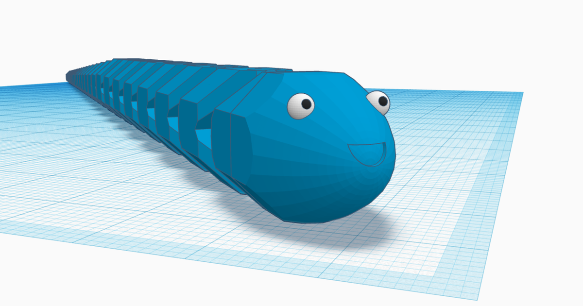 Wormin the worm by kids hopkins | Download free STL model | Printables.com