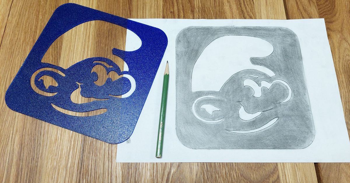 Smurf_template by Očko | Download free STL model | Printables.com