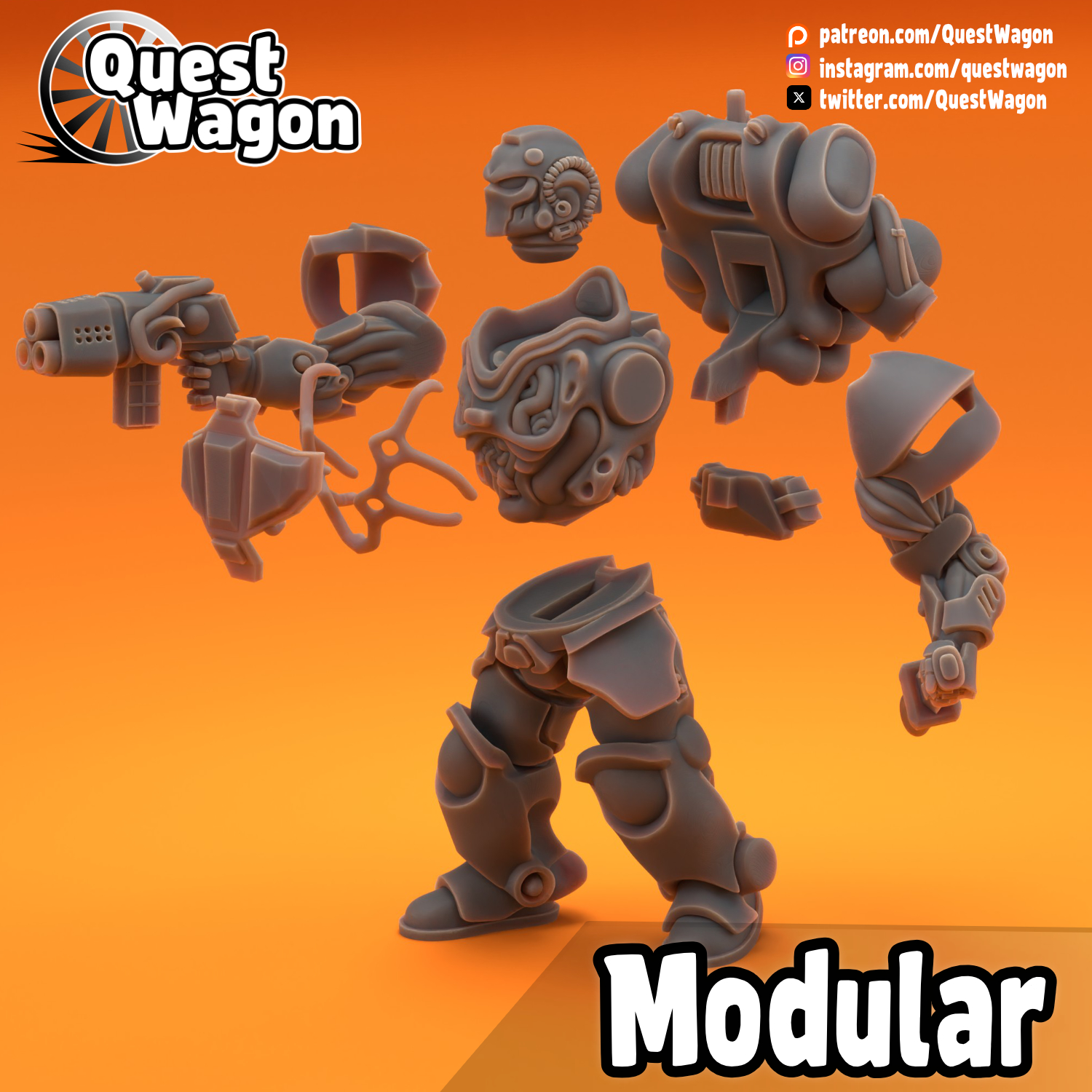 FREE Proxy marine - Very Modular by QuestWagon | Download free STL ...