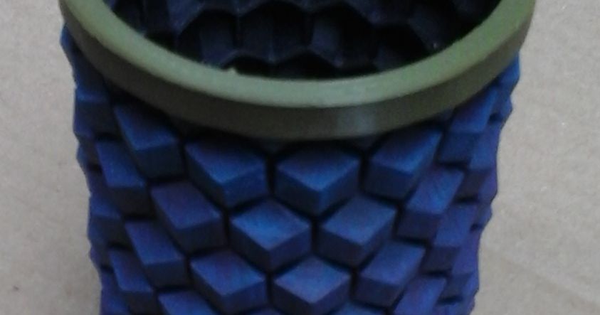 Hex vase rim reinforcement by donkeybox32 | Download free STL model ...