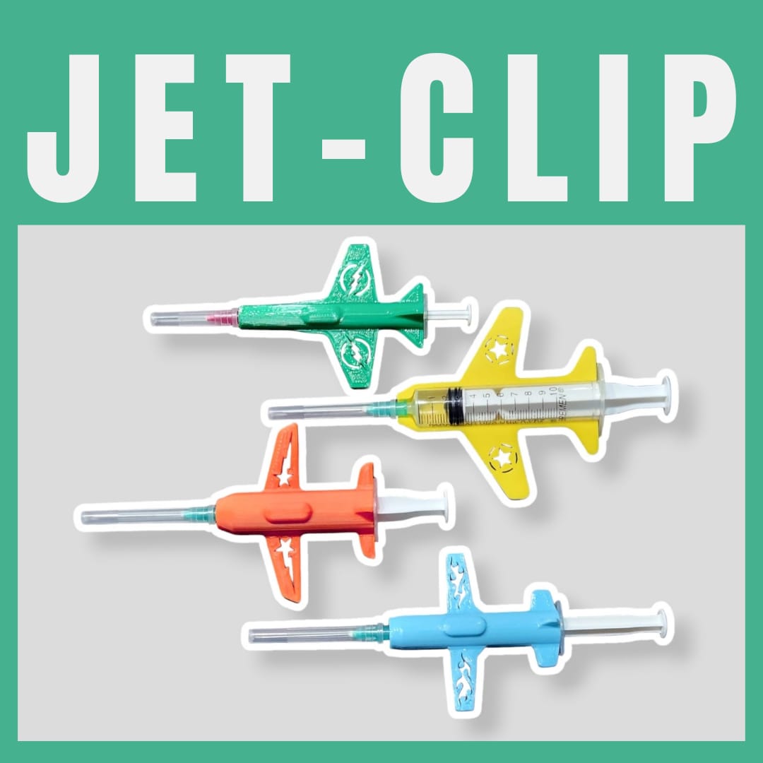 Jet-Clip para jeringas by Genios3D_Lomas | Download free STL model ...
