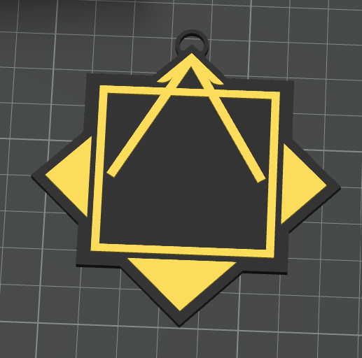Positron 3D Keychain by Mojee3D | Download free STL model | Printables.com