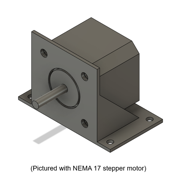 Stepper Motor Stand von Dom | Kostenloses STL-Modell herunterladen ...