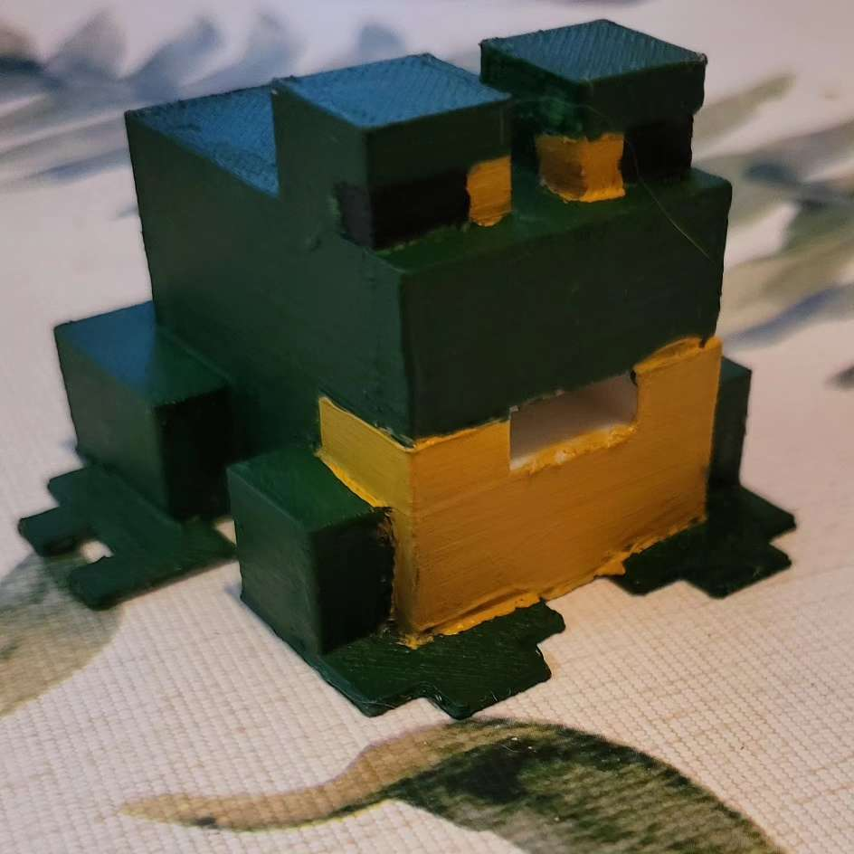 Minecraft Frog USB by ITGuyPrints | Download free STL model ...