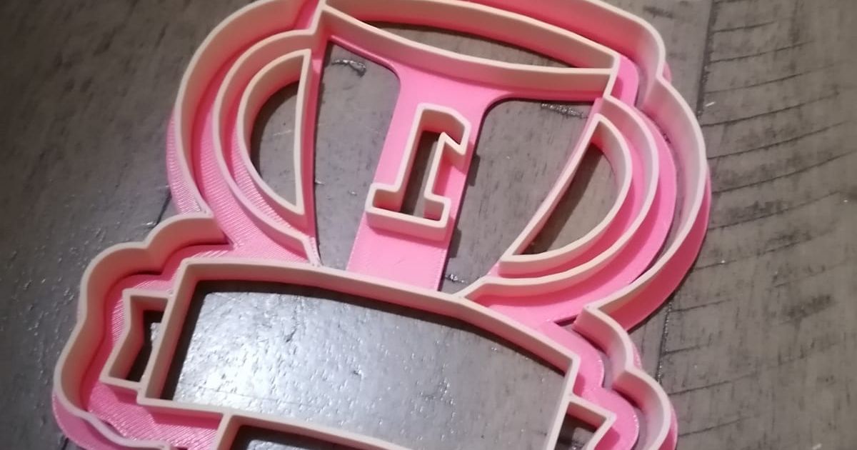 COPA FIRST PLACE COOKIE CUTTER by wachapori | Download free STL model ...