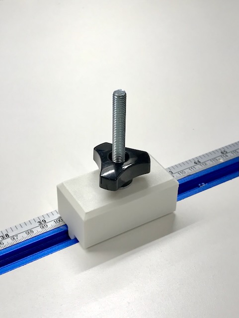 Miter saw t-track stop block by jaeseopark | Download free STL model ...