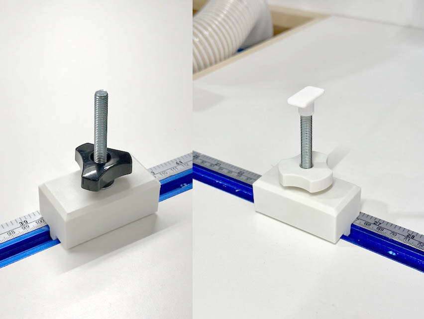 Miter Saw T Track Stop Block By Jaeseopark Download Free Stl Model