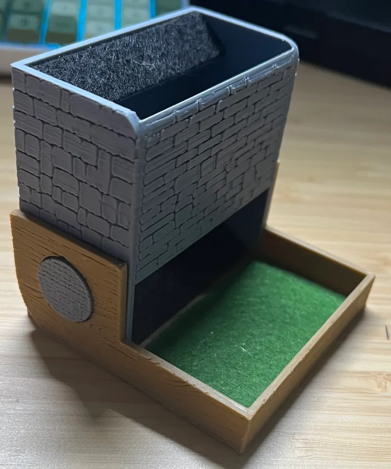 Mini Dice Tower by ZandyBoi | Download free STL model | Printables.com