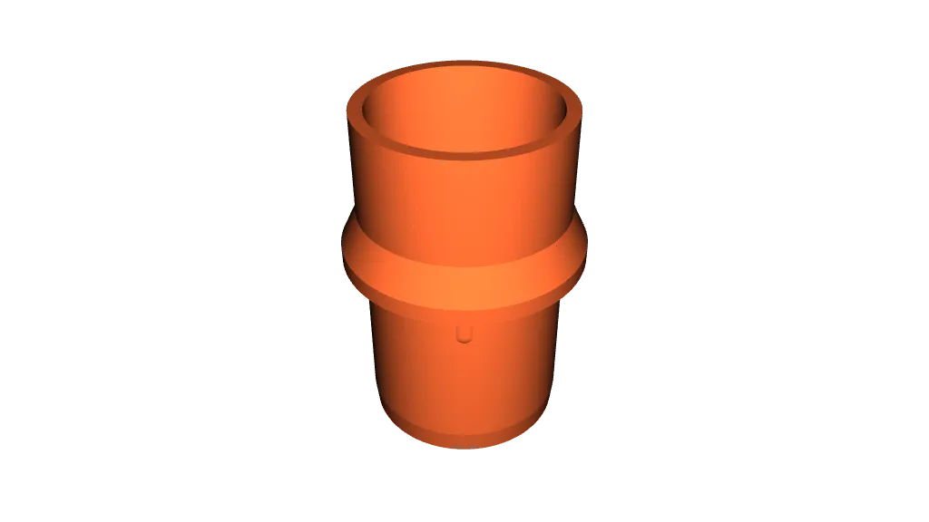 Fein Turbovac to schedule 2in schedule 40 PVC pipe adapter by Billiam ...