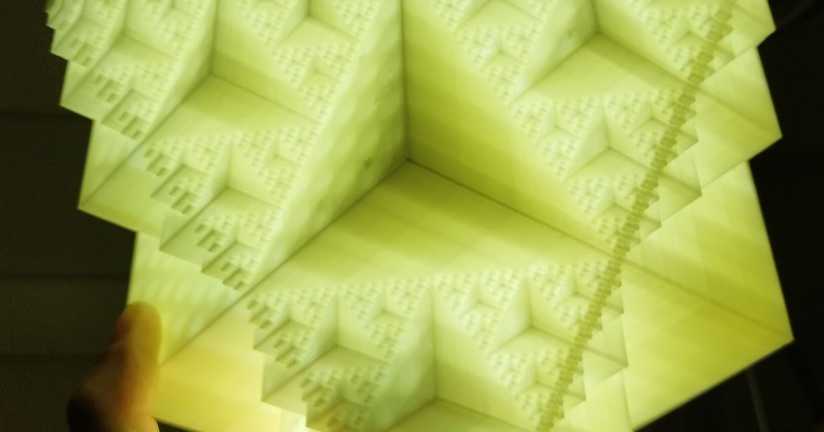 Fractal Cube by Yoshimi Koyama | Download free STL model | Printables.com