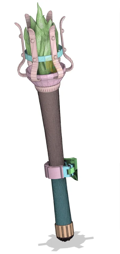Medieval Torch by AnonymousHermit | Download free STL model ...