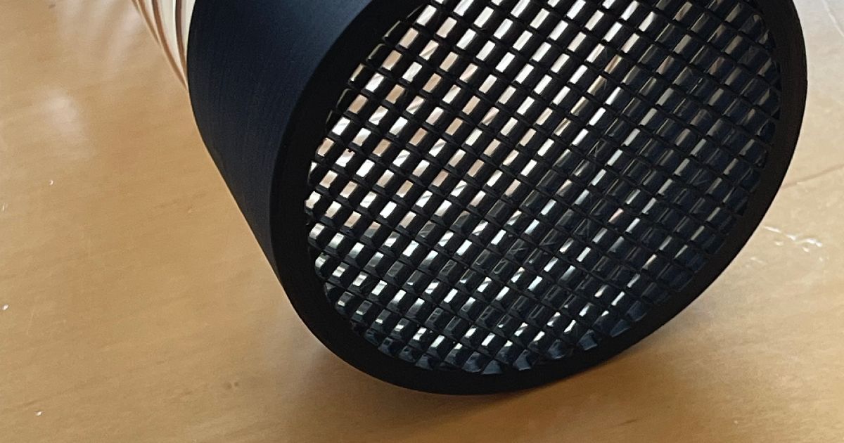 80mm Hose Coarse Filter Attachment - Screw-On Design by Patrick ...