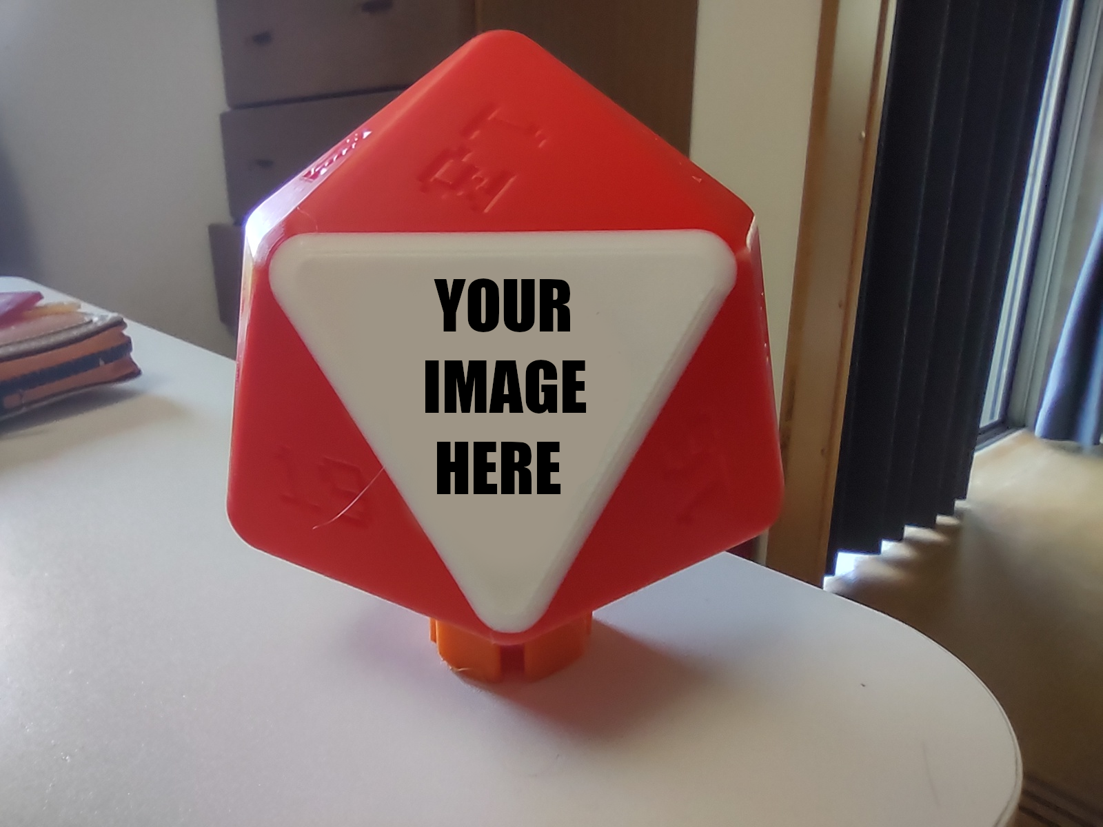 Customizable Giant D20 by CarlThePumpkinMan | Download free STL model ...