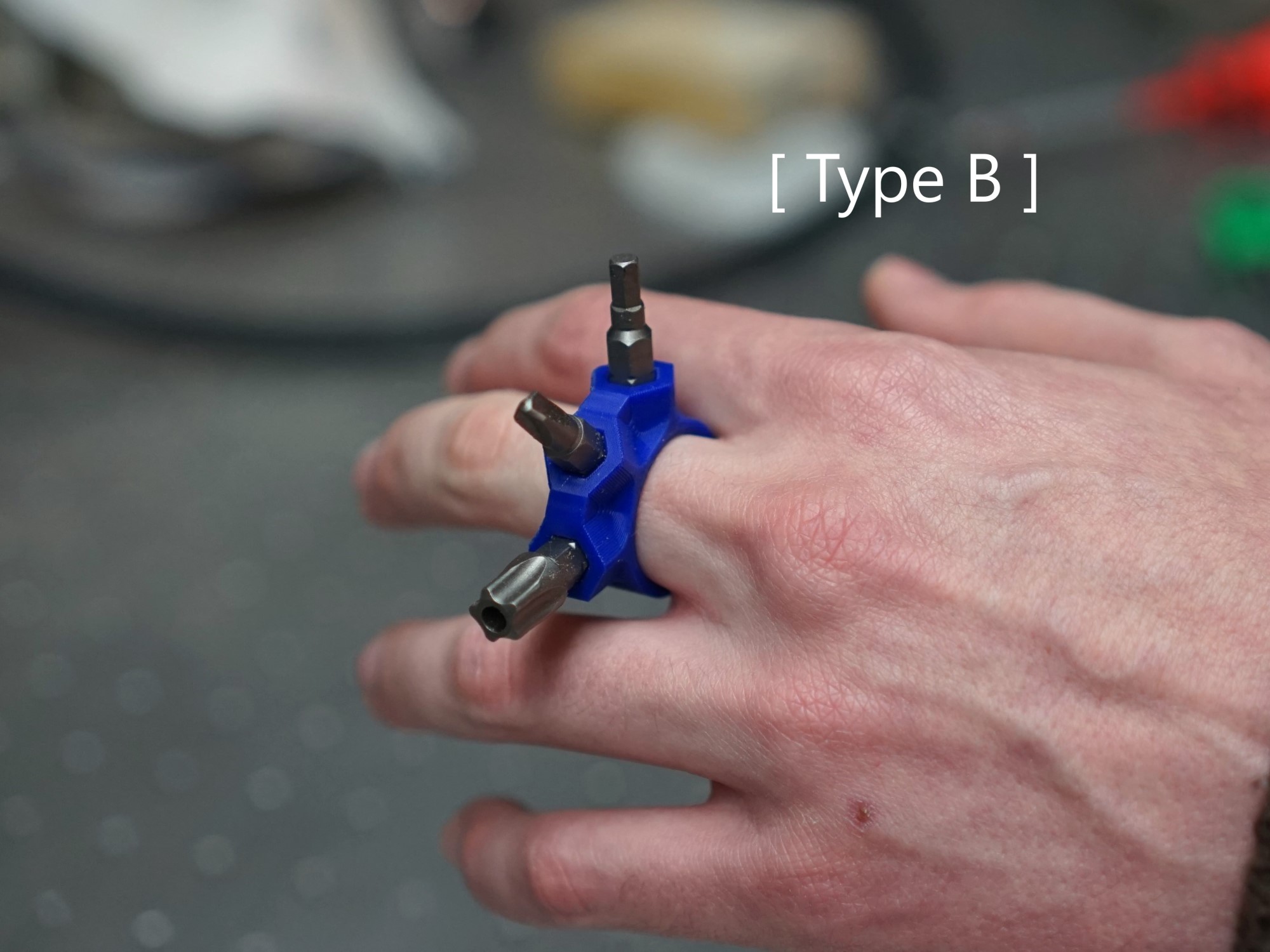 Hex Bit Rings - Pack 1 by StrangeCraft | Download free STL model ...